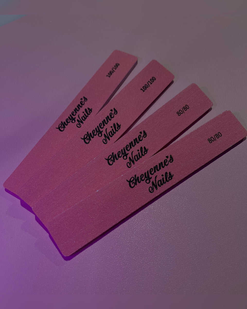 Rectangle Files 100/100 (2PC) – Cheyennesnails